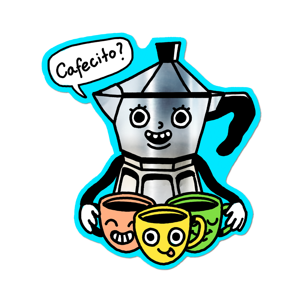 Cafecito? – Apply Stickers