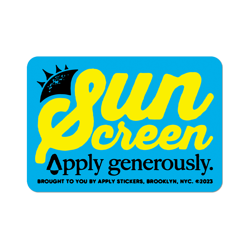 Apply Sunscreen – Apply Stickers