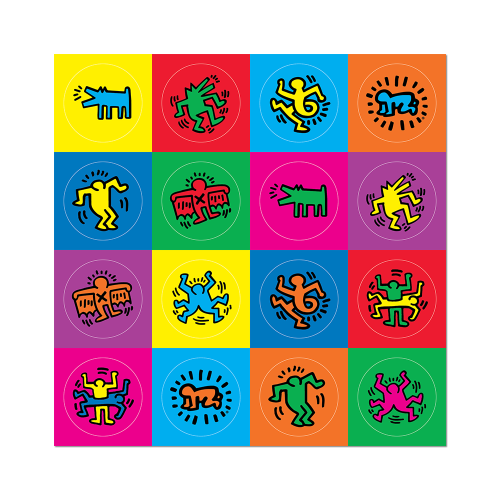 Keith Haring's Icons – Apply Stickers