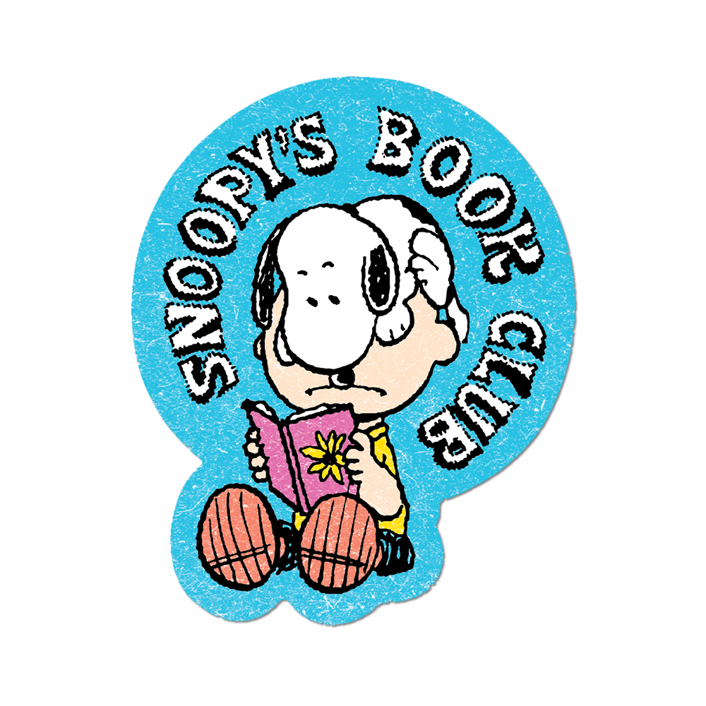 Snoopy's Book Club – Apply Stickers