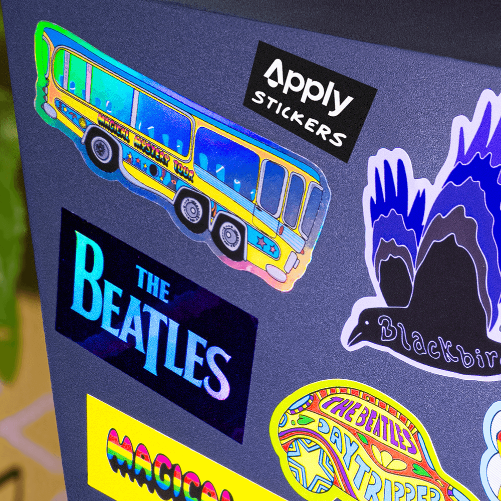 Magical Mystery Tour Bus – Apply Stickers