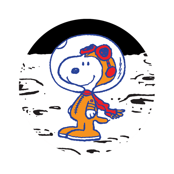 Snoopy Astronaut Art