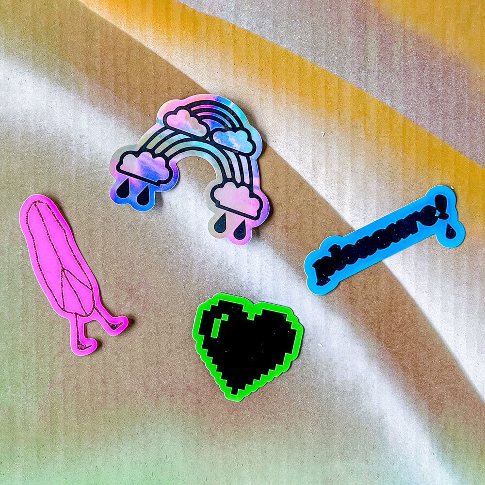 Pleasure! – Apply Stickers